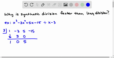 SOLVED:When dividing a polynomial by a binomial of the form x-k ...