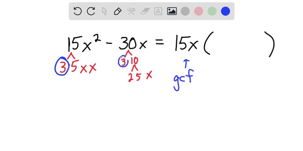 SOLVED 3 What Is The Correct Factorization Of X2 2x 15 