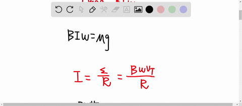 SOLVED:A conducting rectangular loop of mass M, resistance R, and dimensions w by ℓfalls from ...