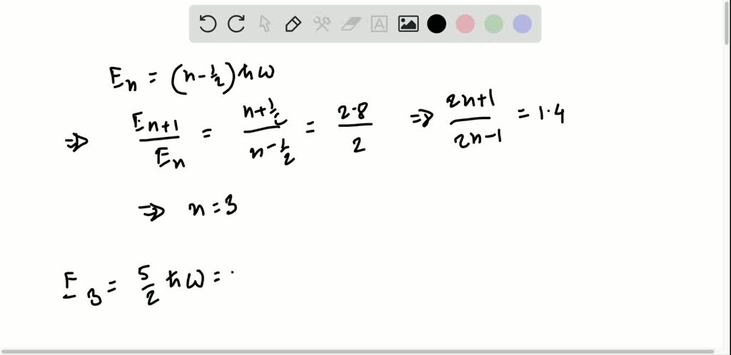SOLVED:Two adjacent energy levels of an electron in a harmonic ...