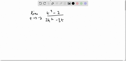 ⏩SOLVED:Evaluate the limit and justify each step by indicating the… | Numerade