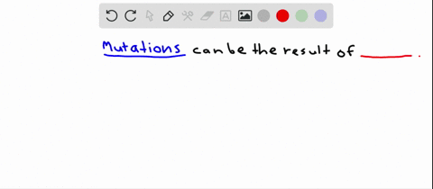 SOLVED: can cause mutations. a. Replication errors b. Transposons c. Ionizing radiation d. Non ...