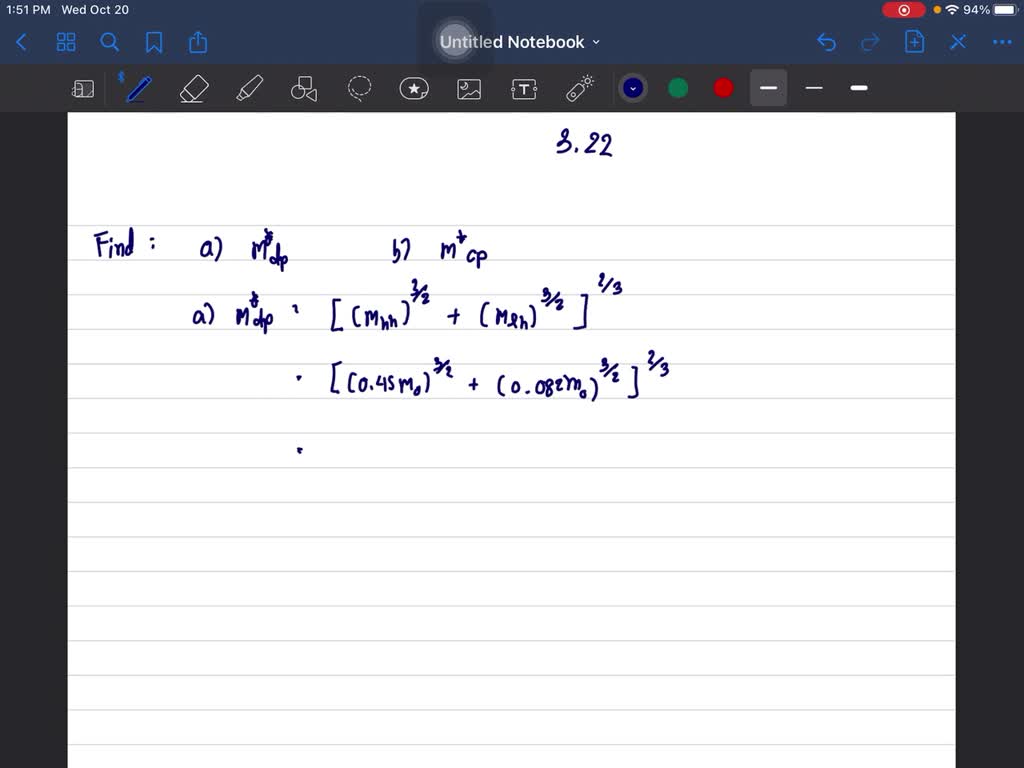 Heavy and light holes exist in GaAs with effective masses mh h=0.45 m0 ...