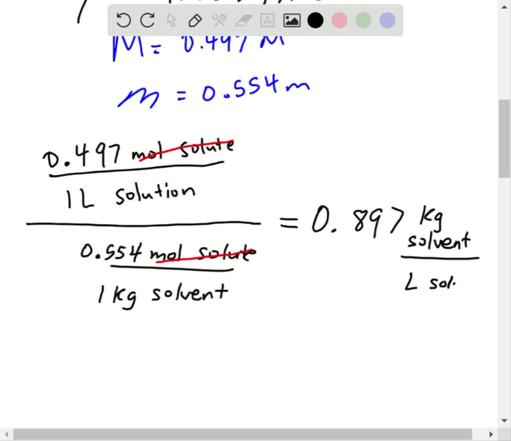 An aqueous solution of a certain organic compound has a density of 1. ...