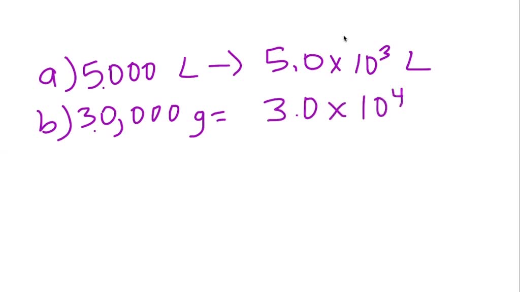 The following values are written in standard notation. Convert each value to scientific notation ...