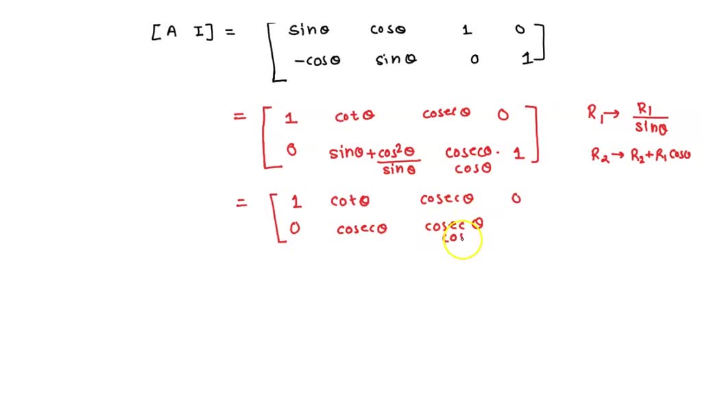Solved Determine Whether The Indicated Matrix Is Invertible And If So Calculate The Inverse