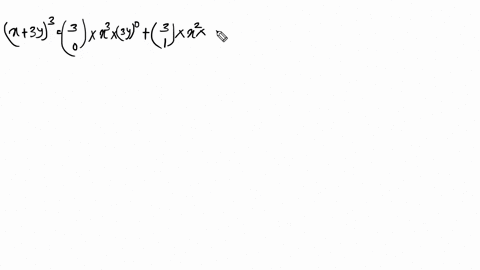 SOLVED:Use the Binomial Theorem to expand each binomial and express the result in simplified ...