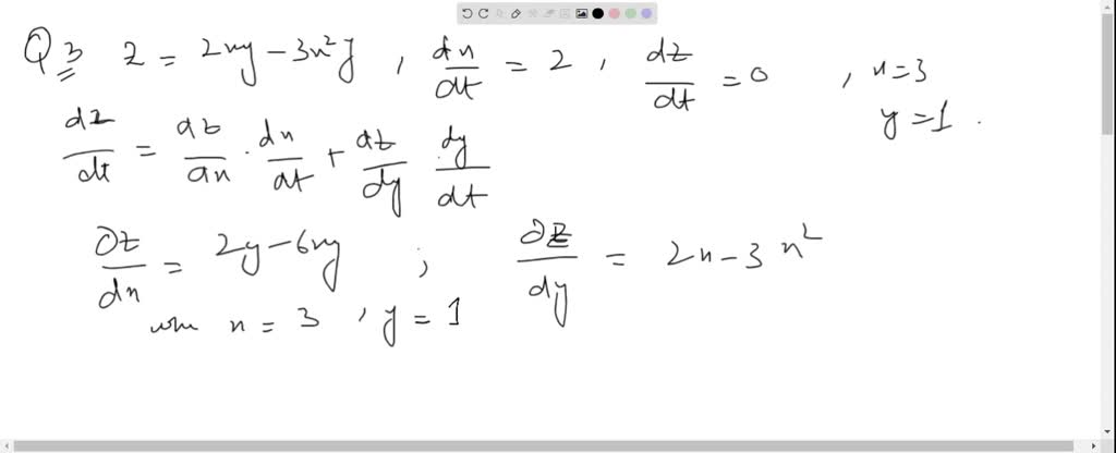 SOLVED: A rectangular block has dimensions x=3 m, y=2 m, and z=1 m. If x and y are increasing at ...