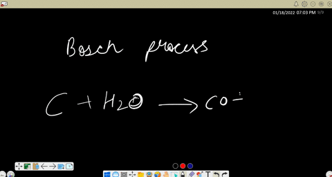 Write balanced chemical equations for three major industrial ...