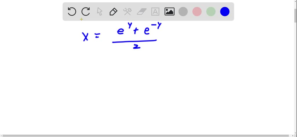 SOLVED:A function called the hyperbolic cosine is defined as the ...