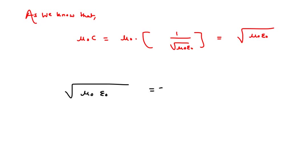 SOLVED:Unit of μ0 C is same as that of (A) current (B) resistance (C ...