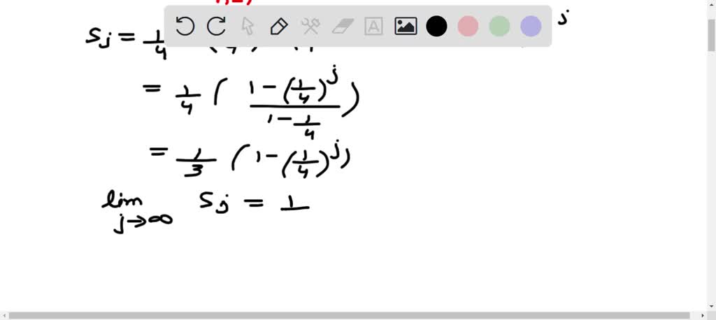 SOLVED:Find a formula for the partial sums of the series. For each ...