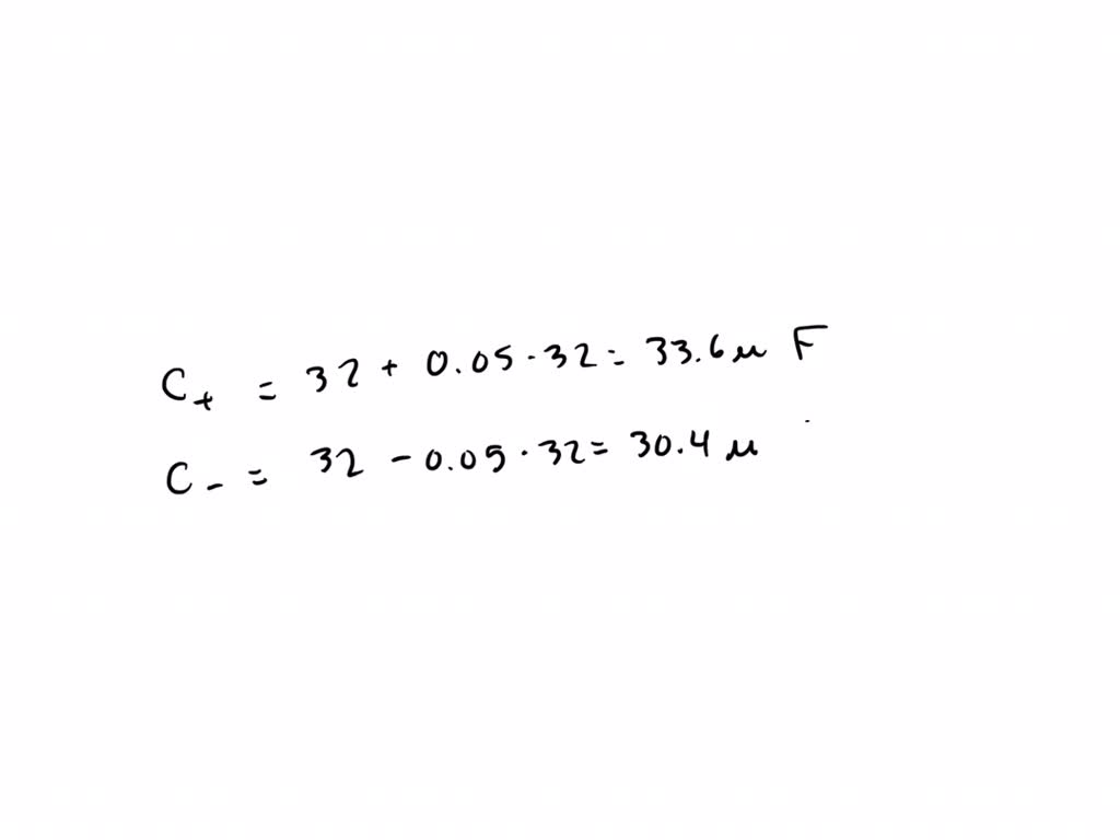 A small flat disc ceramic capacitor is labeled 333 K. What are the ...