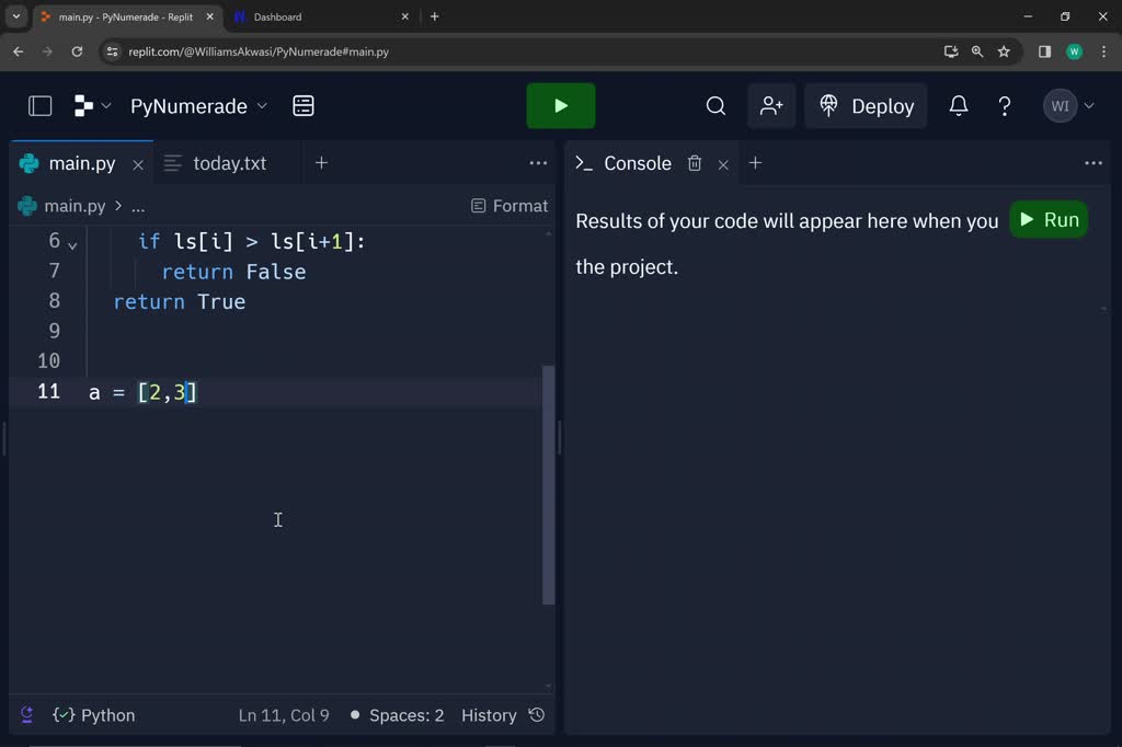 ⏩SOLVED:Verify that, if x is a prefix of some word in the sorted ...