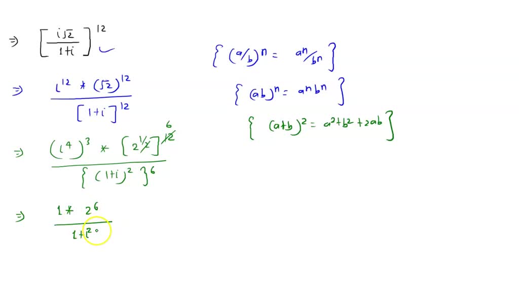 ⏩SOLVED:Express the following complex numbers in the x+i y form. Try… | Numerade