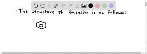 ⏩SOLVED:Bakelite was the first of the thermosetting polymers. It is ...