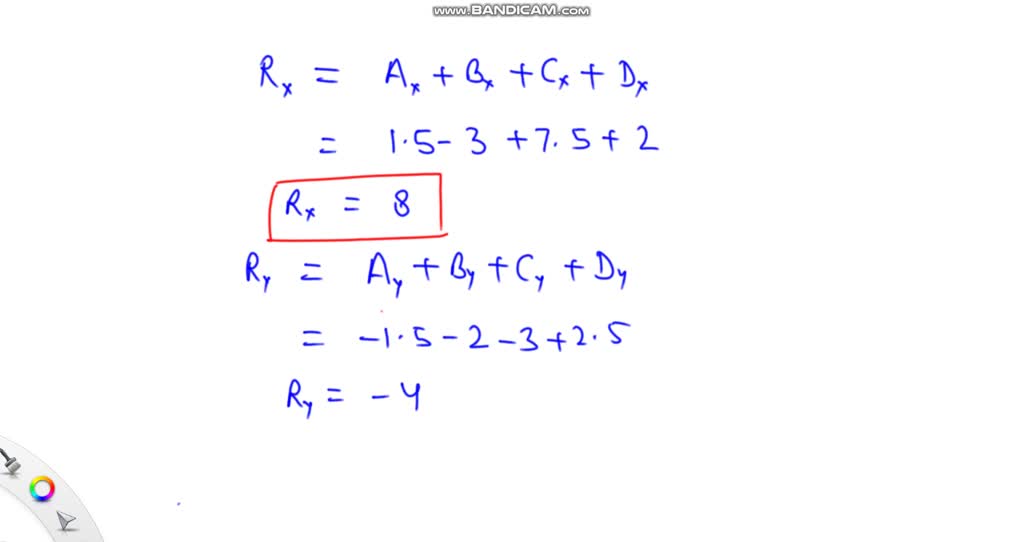 ⏩SOLVED:Find the x - and y -components of each resultant vector 𝐑… | Numerade