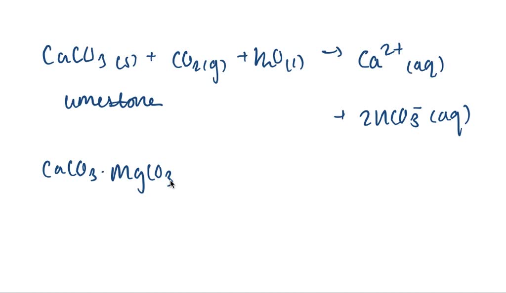 A scum forms on the surface of boiling hard water. What is this scum ...