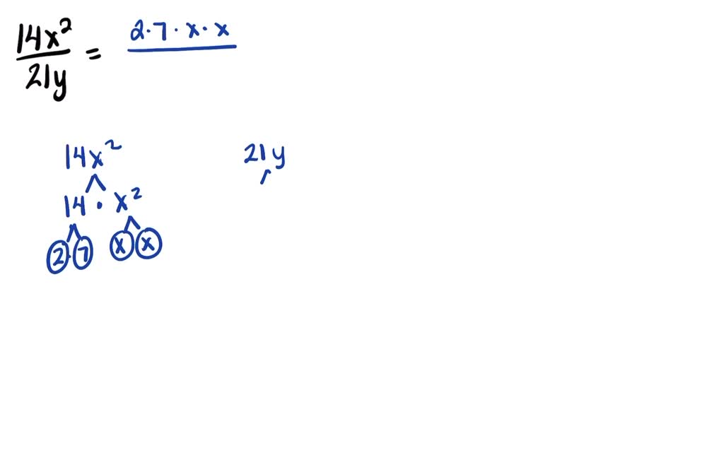 SOLVED 14 X 2 Y 21 X Y 