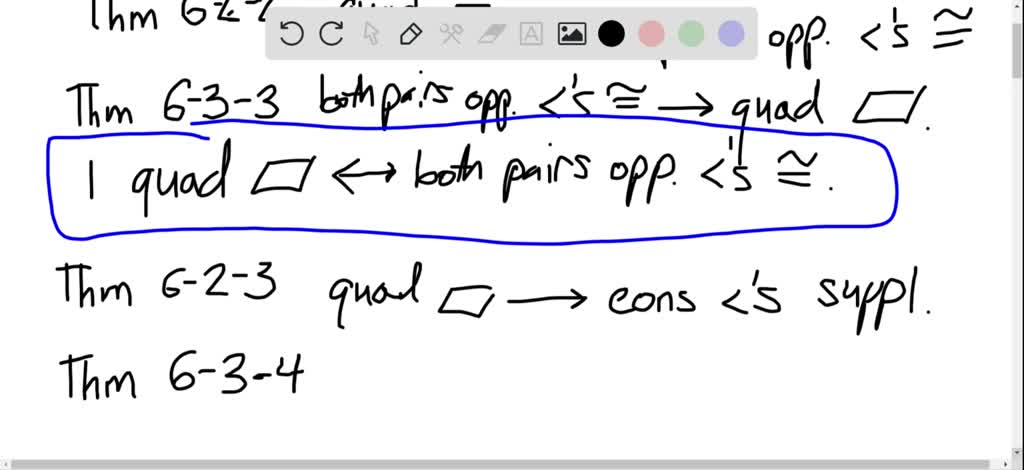 Rewrite each of the theorems of the four-point geometry, interchanging ...
