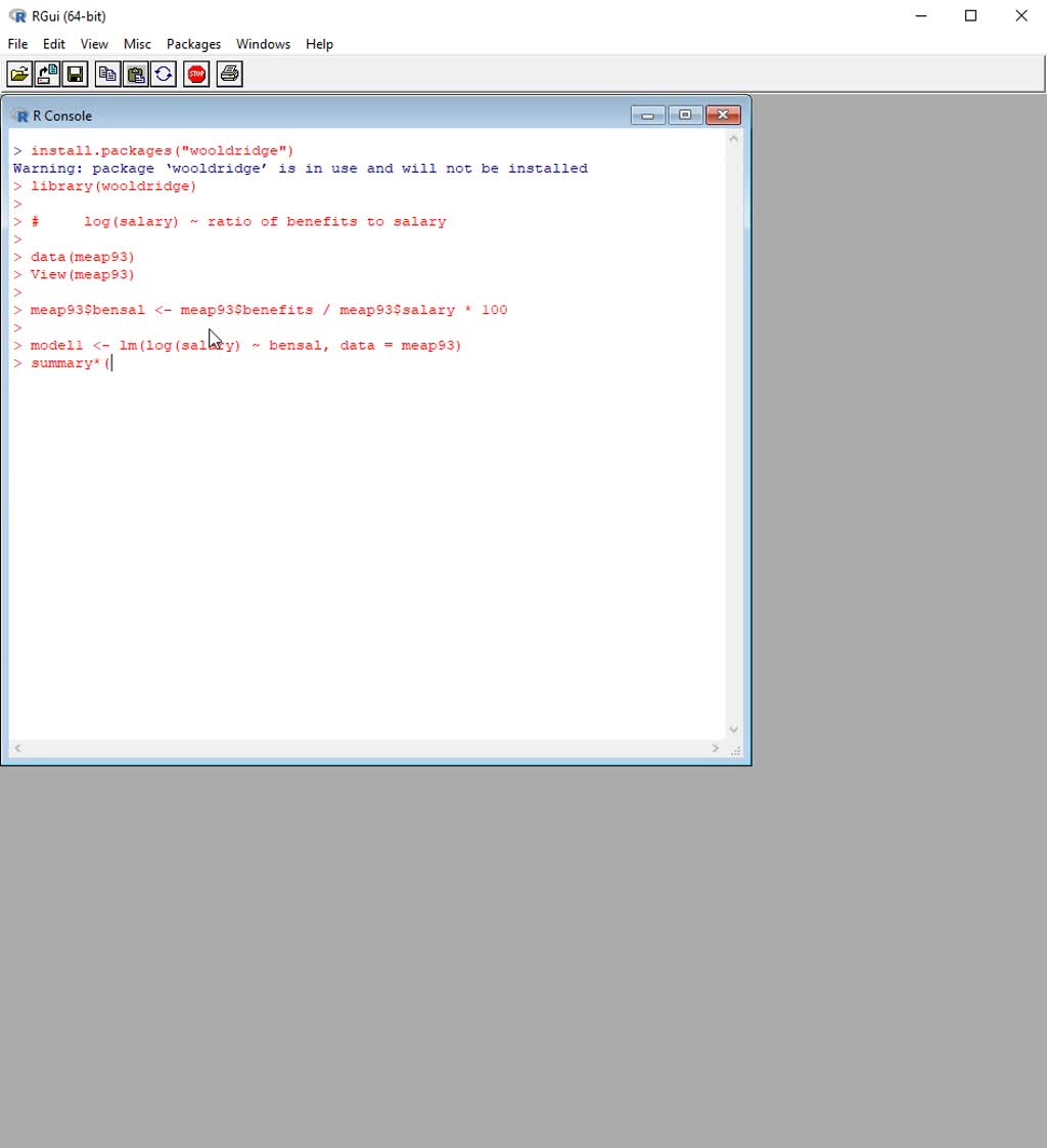 SOLVED:Redo Example 4.10 by dropping schools where teacher benefits are ...