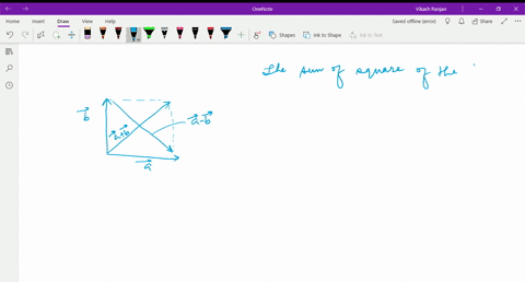 SOLVED:The Triangle Inequality for vectors is |\mathbf{a}+\mathbf{b ...