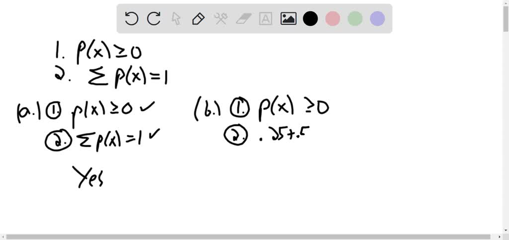 Explain why each of the following is or is not a valid probability ...