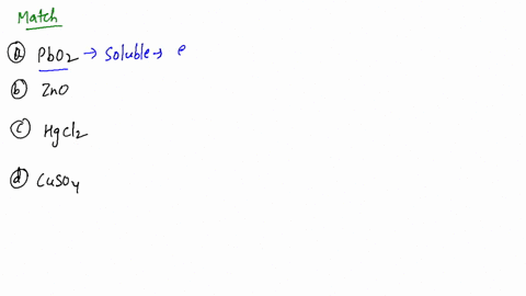 SOLVED:Match the column: | Column I | | Column II ...