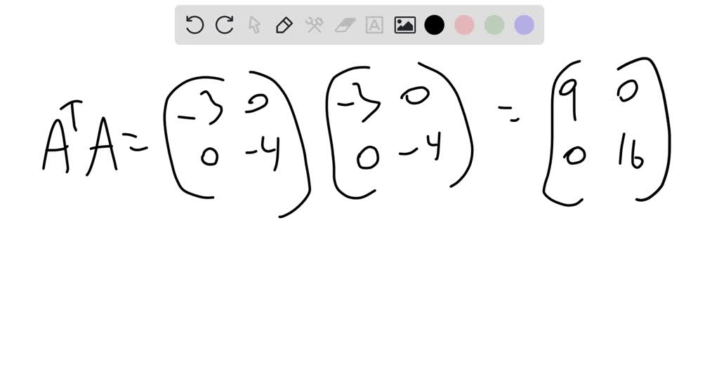 Solved Find The Singular Value Decomposition