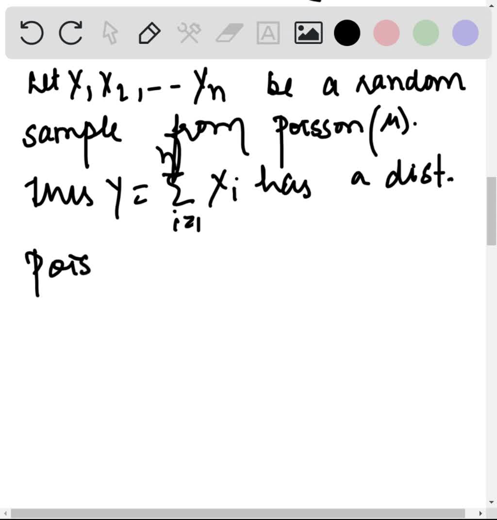 SOLVED:Let Xn ∼Pois(n). Using the fact that Xn has distribution equal to that of the sum of n ...