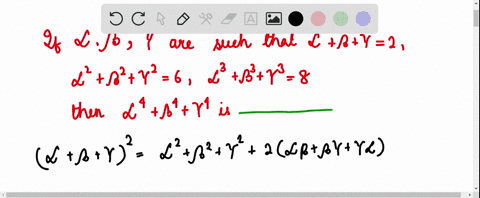 SOLVED:The number of possible values of (α+β) for which the given ...