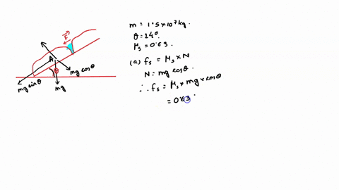 SOLVED: The two blocks of rock shown in following diagram rest on an ...