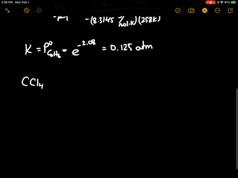 SOLVED:The unit below treats a mixture of tetrachloromethane (CCl4) and ...
