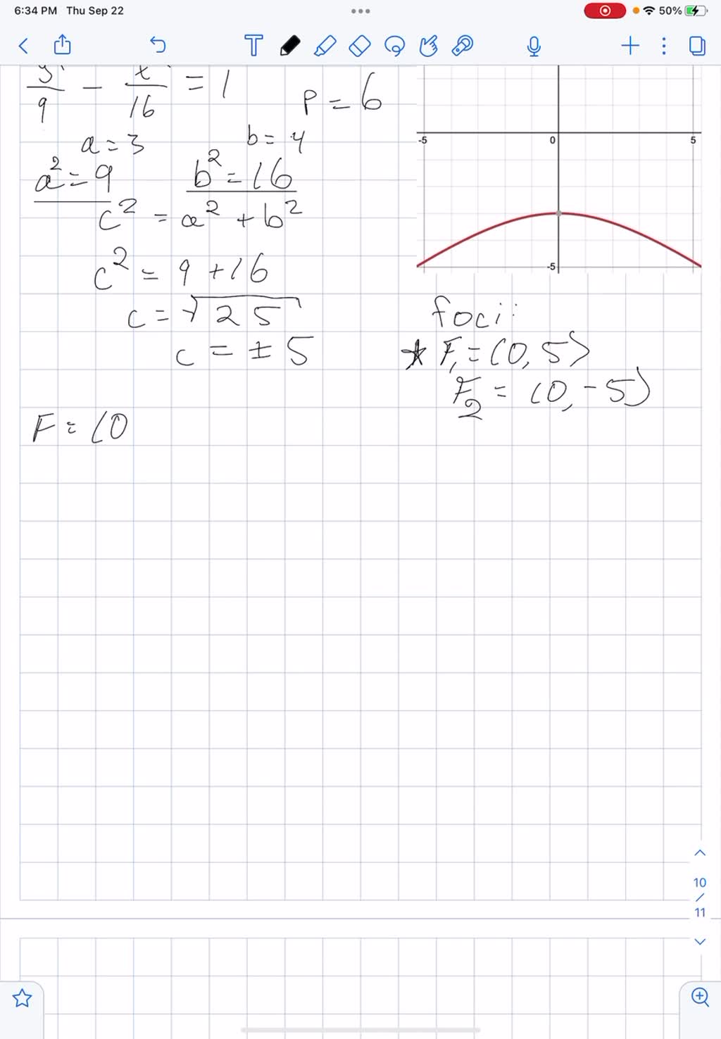 SOLVED:Hyperbolic Mirrors Hyperbolas have interesting reflective ...