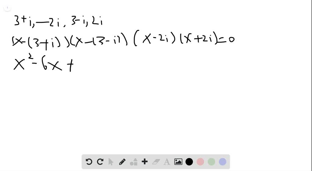 Solved Find A Fourth Degree Polynomial Equation With Integer Coefficients That Has The Given