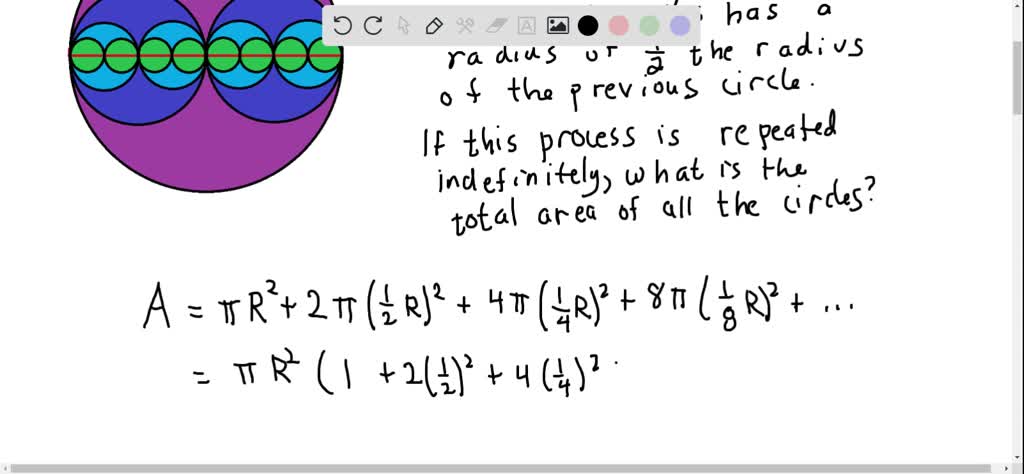 SOLVED:Geometry A circular disk of radius R is cut out of paper, as ...