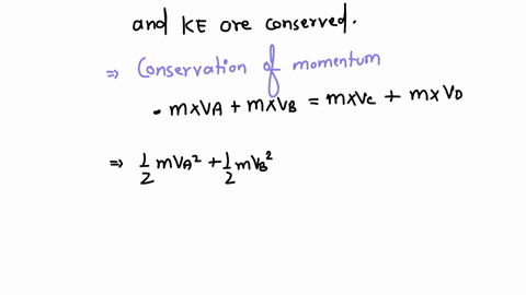 ⏩SOLVED:The four smooth balls each have the same mass m If A and B ...