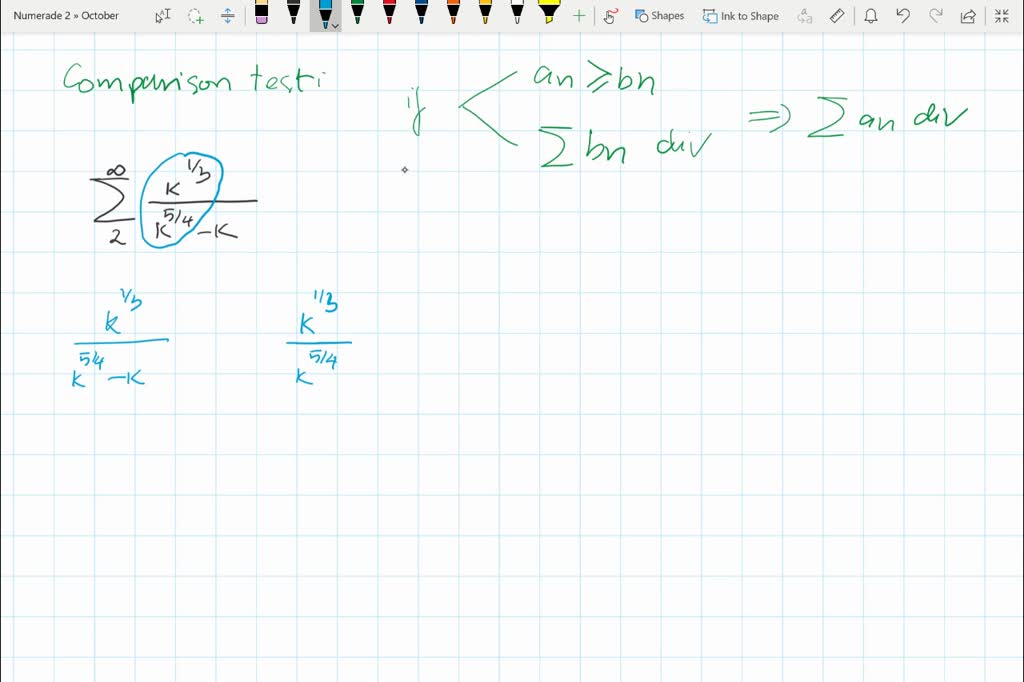 ⏩SOLVED:In Exercises 19-30, use the Direct Comparison Test to… | Numerade