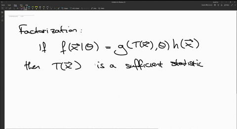 ⏩SOLVED:Use the factorization theorem to find a sufficient statistic… | Numerade