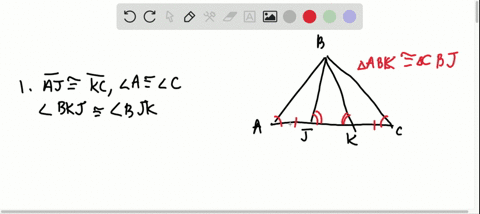 SOLVED:PROOF In Exercises 17 and 18, prove that the triangles are ...