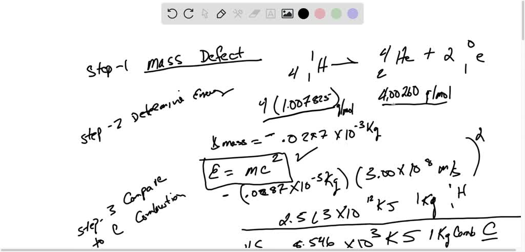 Solved Calculate The Energy Released When 1 00 Kg Of Hydrogen 1 Undergoes Fusion To Helium 4