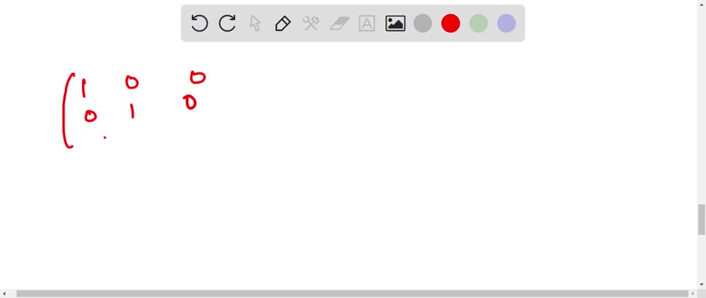 SOLVED:An elementary matrix 𝐄 is one obtained by performing a single ...