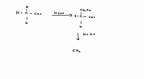 SOLVED: If acetaldehyde is slowly added into basic solution of an ...