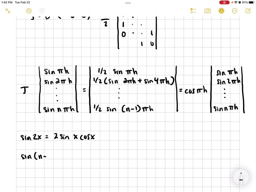 SOLVED:Use Exercise 11 to show that any eigenvalue λof an n ×n complex ...