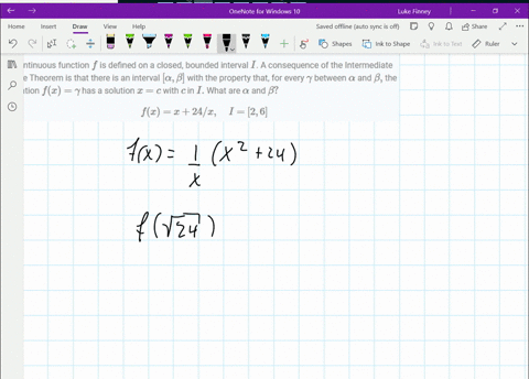 SOLVED:A continuous function f is defined on a closed, bounded interval I. A consequence of the ...