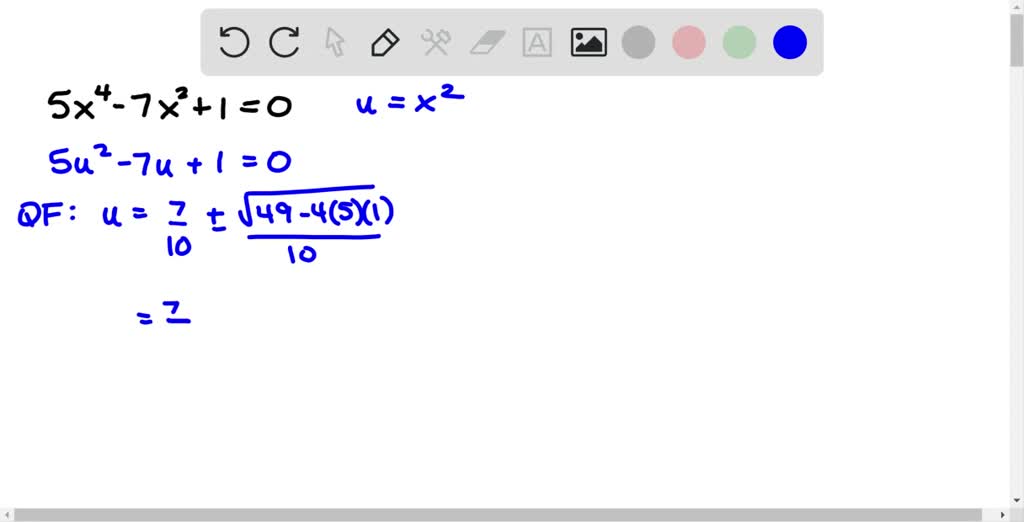 SOLVED:The equation x^6-x^5-10 x+7=0 has four imnginary ronts.
