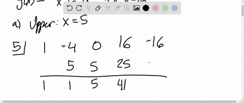 ⏩SOLVED:Verifying Upper and Lower Bounds, use synthetic division to ...
