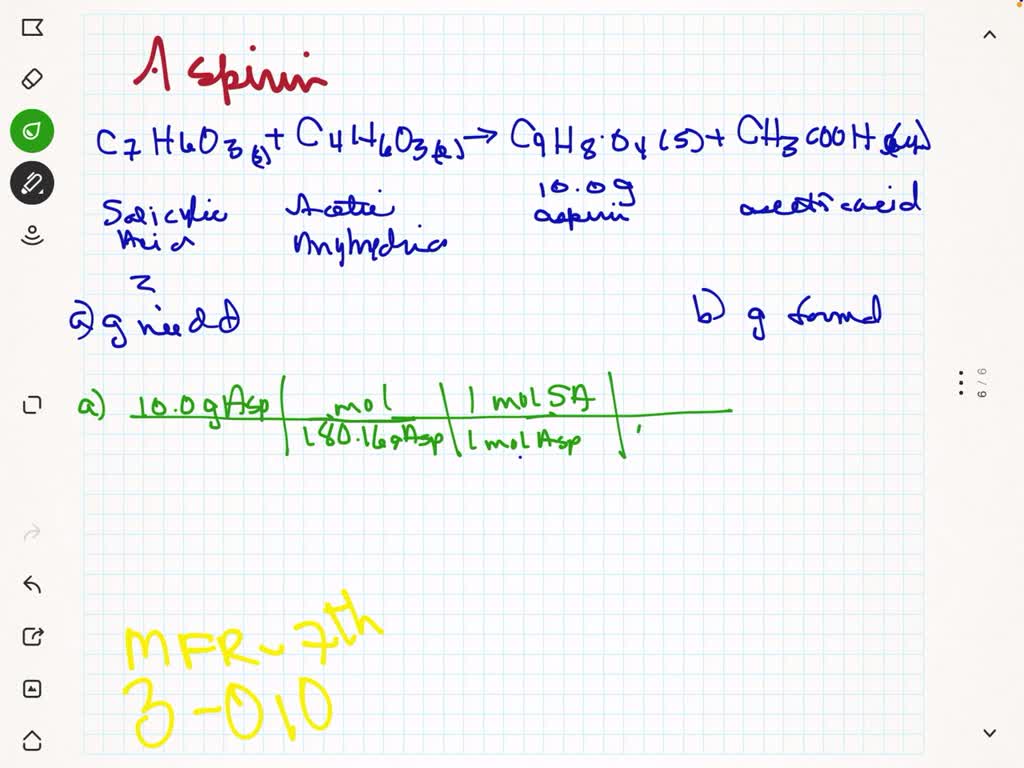 ⏩SOLVED:Refer to the balanced reaction for the synthesis of aspirin ...