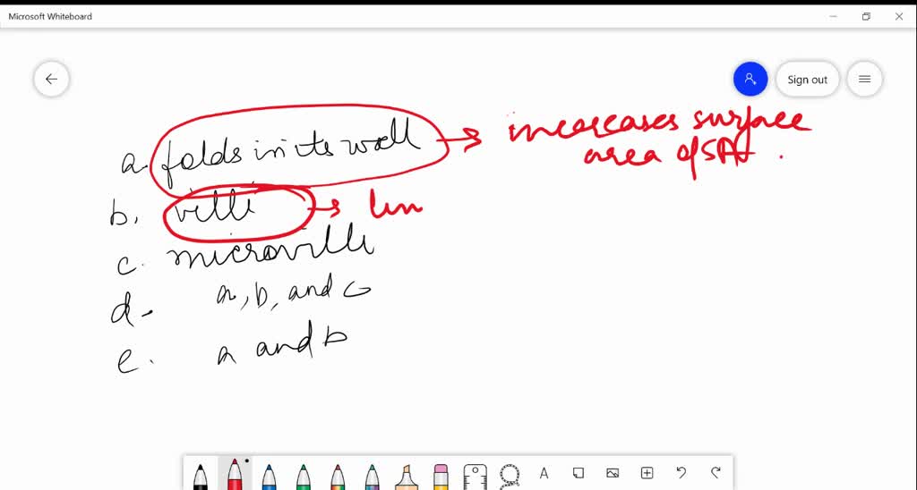 SOLVED:Compare the structure of the circular folds, villi, and ...