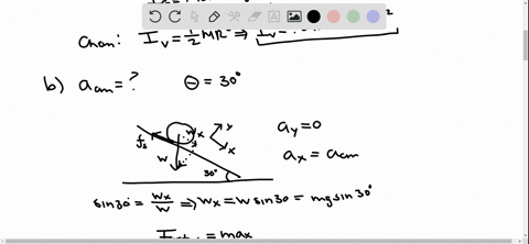 SOLVED:Two spheres are each rotating at an angular speed of 24 rad / s about axes that pass ...